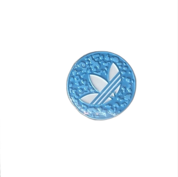 adidas Originals | Other | Adidas Originals Blue 3 Stripes Logo Pin ...